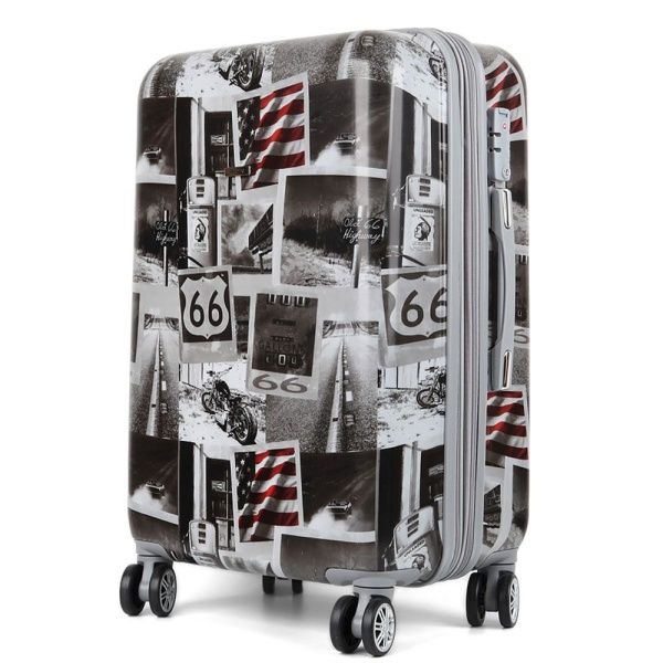 hplusmall 20형 성조기 여행 캐리어 가방 기내용 하드 케이스[W9 - 핫트랙스