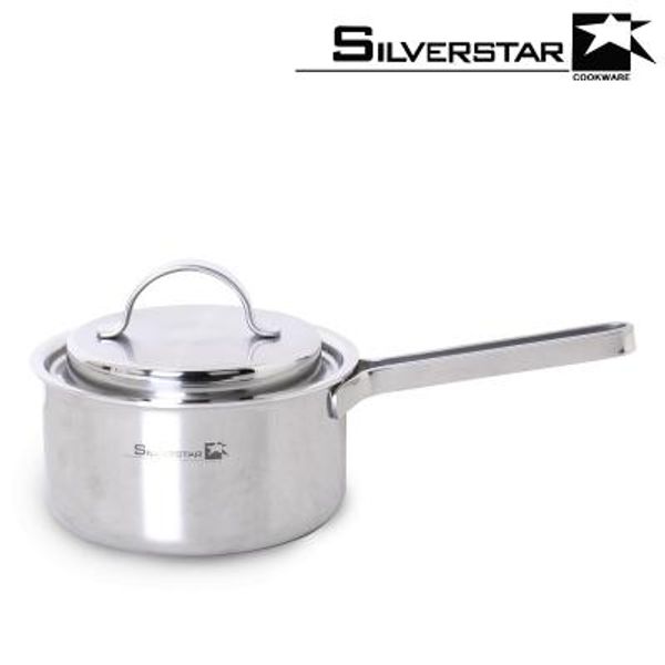 TJ-shop 실버스타 오아이씨 통오중 인덕션 스텐냄비 편수16cm - 핫트랙스
