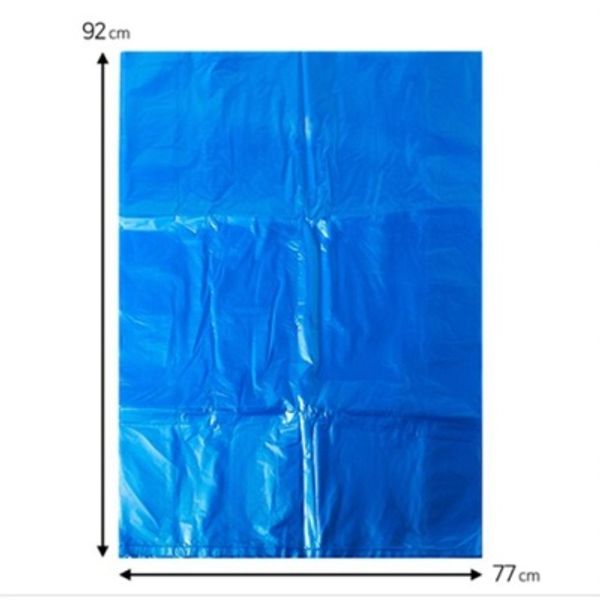 hplusmall 업소용 재활용 분리수거 75L 쓰레기봉투 청색 50매 - 핫트랙스