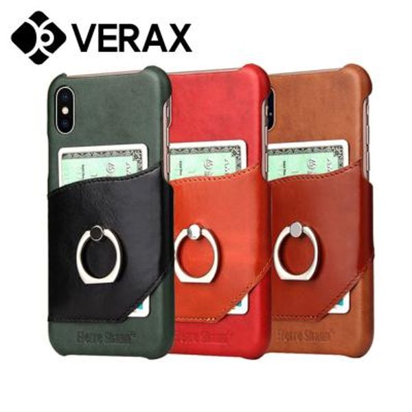 VERAX 아이폰SE 3세대 2022 포켓 모던 링 가죽 케이스 P143 - 핫트랙스