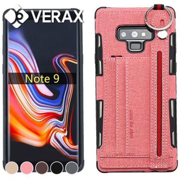 VERAX P147 갤럭시노트9 카드수납 스트랩 하드 케이스 - 핫트랙스