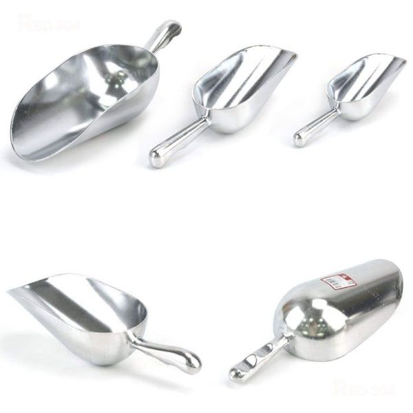 hplusmall 85oz 원형 얼음삽 커피삽 스쿱 스쿠프 41.5cm 18호 - 핫트랙스