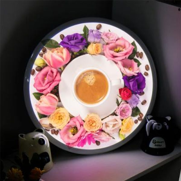 ggoomim nw044-LED액자35R_꽃보다향기로운커피향 - 핫트랙스