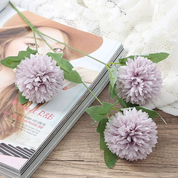 hplusmall 피어나 세송이 국화 조화(퍼 WED8B13 - 핫트랙스