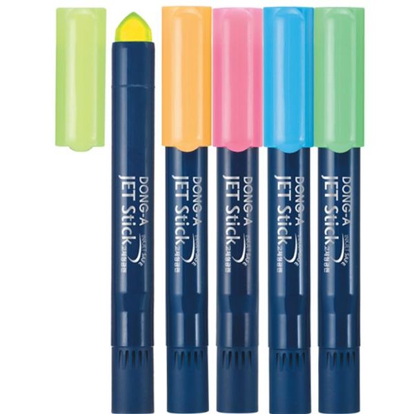 hplusmall 동아 제트스틱 고체형광펜 5 W7A5362 - 핫트랙스