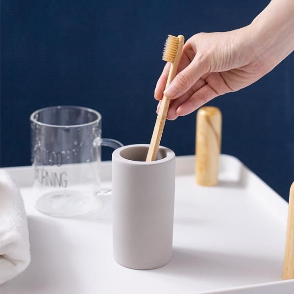 miniple 미니플 규조토 칫솔통 칫솔꽂이 치솔꽂이 거치대 - 핫트랙스