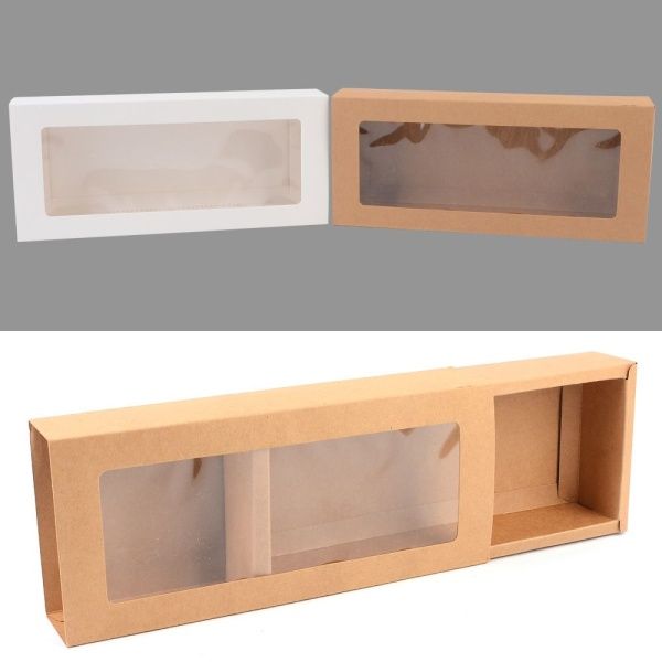 hplusmall 직사각 투명창 선물케이스 - 핫트랙스