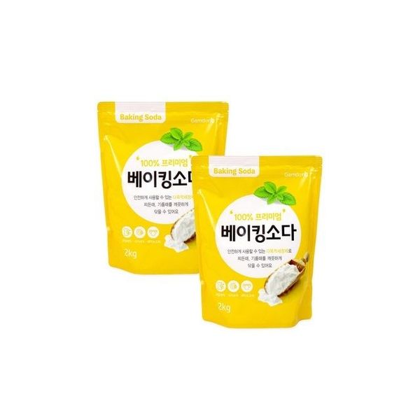 hplusmall 감동 베이킹소다 리필2kg 2개(WDD6CAC) - 핫트랙스