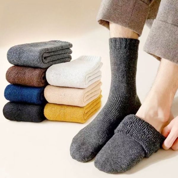 hplusmall 두꺼운 양모양말 남녀공용 겨 WD280D0 - 핫트랙스