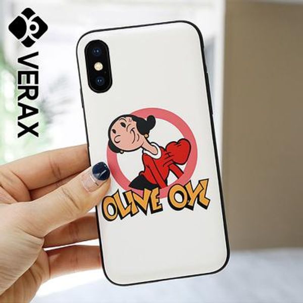 VERAX KP028 갤럭시S7엣지 뽀빠이 카드수납 하드 케이스 - 핫트랙스