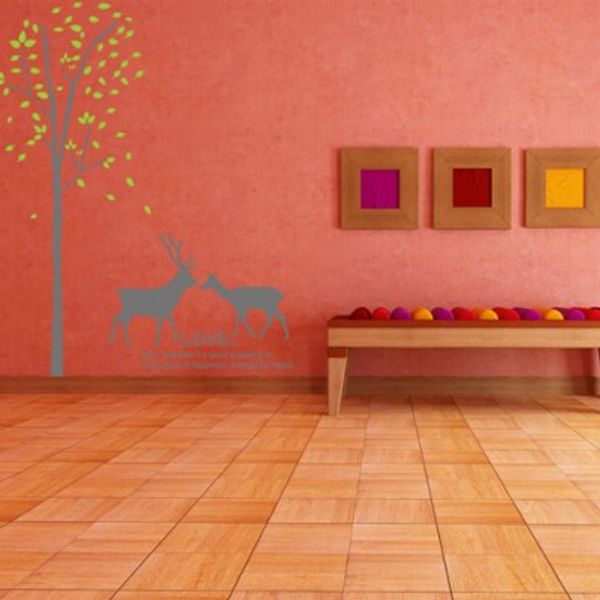 ggoomim pb001-자작나무와 사슴커플 - 핫트랙스