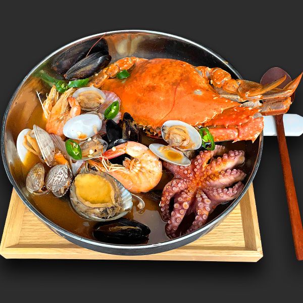 Eumdam [음담] 통문어 품은 꽃게해물탕 1.3kg 3팩 - 핫트랙스