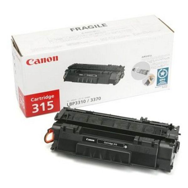 CANON 캐논(CANON) 토너 CRG-315 BK (3K) / Black / LBP3310,LBP3370,LBP3370K ...