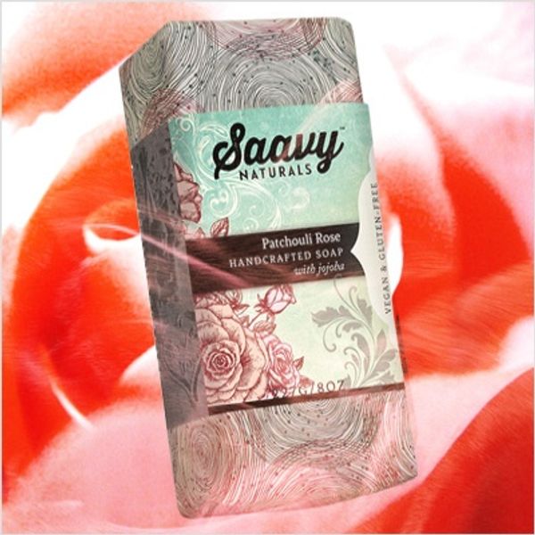 SAAVY [Saavy] 네추럴&오가닉 바 솝 패츌리 로즈 - 핫트랙스