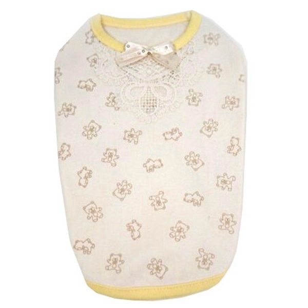 hplusmall D18 오가닉 네크 레이스 강아지 옷[WA401A3] - 핫트랙스