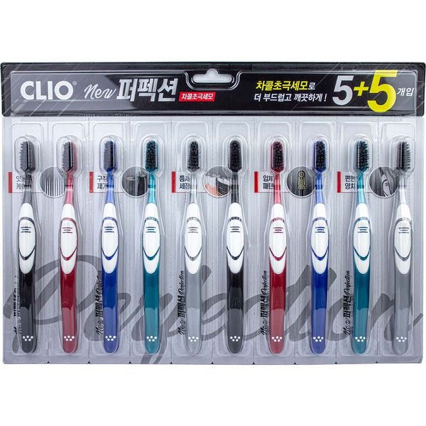 hplusmall 클리오 뉴 퍼팩션 칫솔 5+ WDF0E38 - 핫트랙스