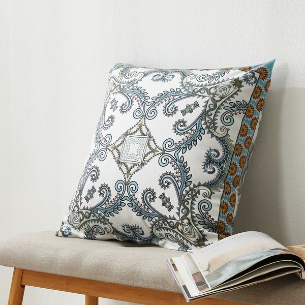 shininghome 러프 소파 쿠션커버 45x45 로얄모스크 E 2P - 핫트랙스