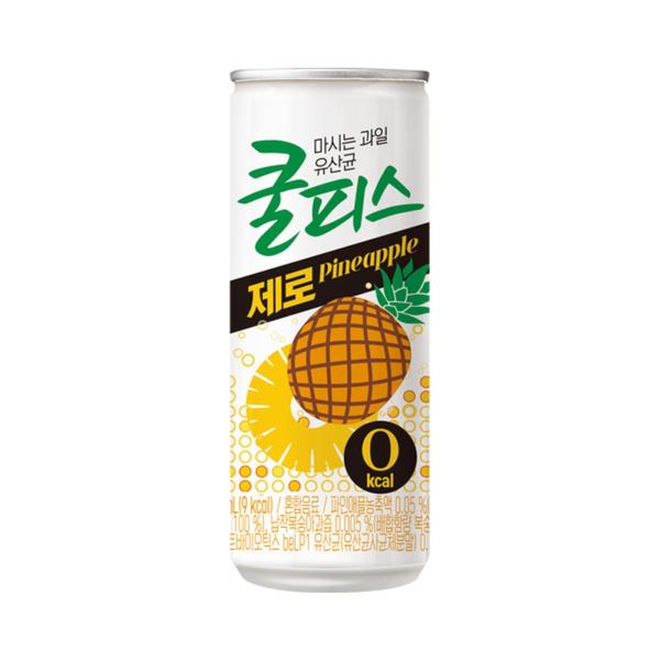 Seohee F&B 동원 쿨피스 제로 파인애플 230ml 60캔 - 핫트랙스