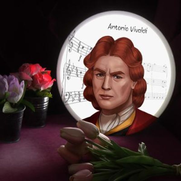 ggoomim nd202-LED액자25R_세계의음악가비발디_LED사인 - 핫트랙스