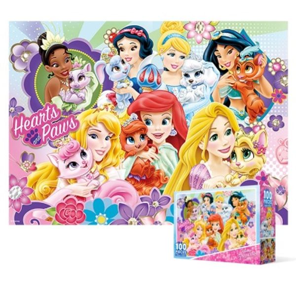 hplusmall 100피스 직소퍼즐 - 프린세스 마이펫 큰조각 - 핫트랙스
