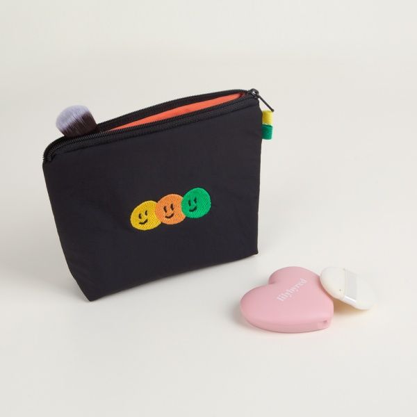 allnewframe Airy 보트 파우치 - HAPPY 스마일 - 핫트랙스