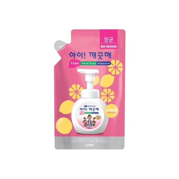 hplusmall 거품형 상큼한 레몬향 리필 200ml 아이깨끗해[W97863C - 핫트랙스