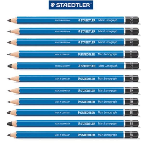 hplusmall 스테들러 연필 6H-8B 12자루 -42202(W719966) - 핫트랙스