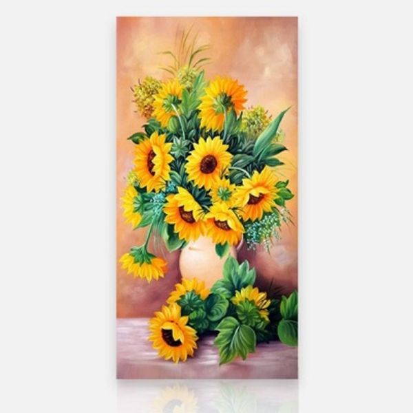 hplusmall 보석십자수 3D 유화해바라기(60x120cm) - 핫트랙스