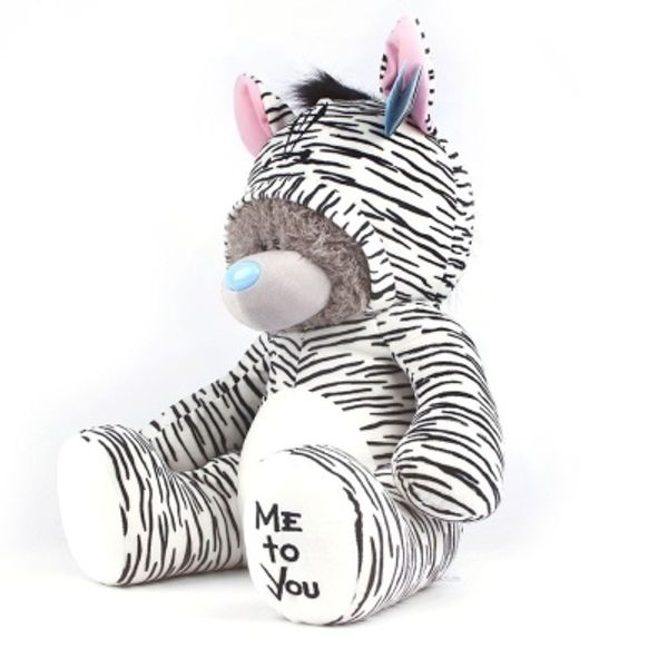 hplusmall 미투유 프로포즈 얼룩말 베어 60cm 곰인형 애착인형 - 핫트랙스