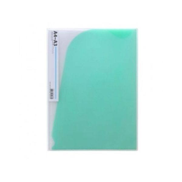 hplusmall 6포켓 홀더 클리어파일 A4A3 겸용 서류화일 2개입 - 핫트랙스