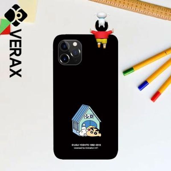 VERAX KP027 갤럭시S10 흰둥이집 짱구 피규어 하드 케이스 - 핫트랙스