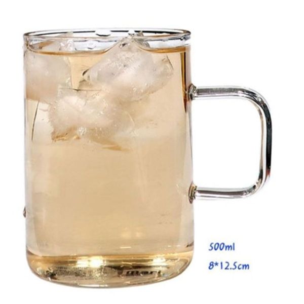 hplusmall 마린 머그잔 유리잔 맥주잔 글라스 물컵 500ml 4세트 - 핫트랙스