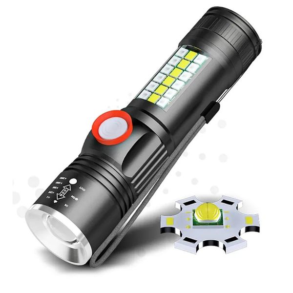 hplusmall 후레쉬 해루질 LED 랜턴 충전식 서치라이트(WDFD729) - 핫트랙스