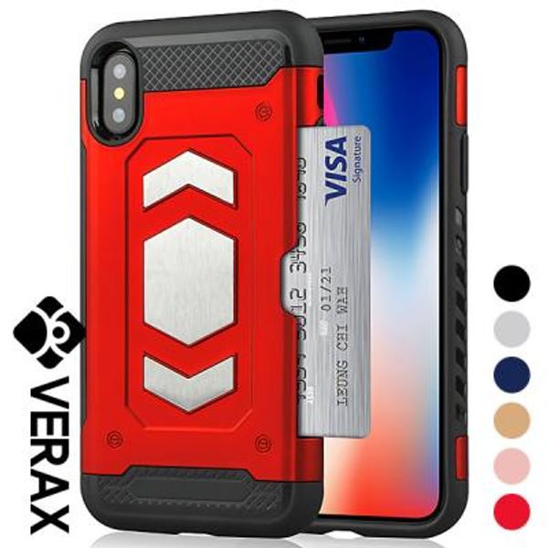 VERAX P081 아이폰XR 마그네틱 정품 카드슬롯 범퍼 케이스 - 핫트랙스