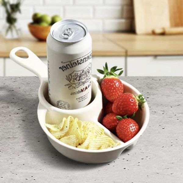 hplusmall 캠핑용 손잡이 식판 3칸(WF5921E) - 핫트랙스