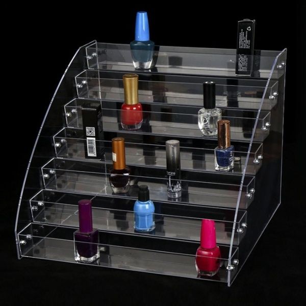 hplusmall BEST 아크릴 7단 매니큐어 진열대화장품정리 네일정리 - 핫트랙스