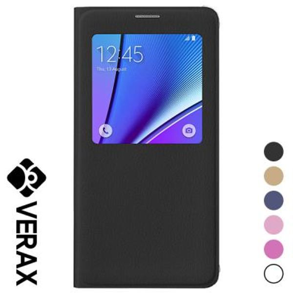 VERAX P006 아이폰XS 뷰커버 가죽 케이스 - 핫트랙스