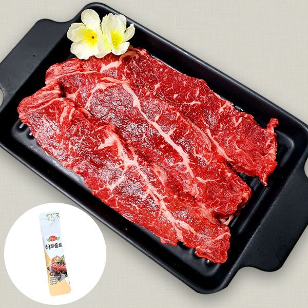 Eumdam [음담] 국내산 보리소 1등급 채끝살 300g 1팩 - 핫트랙스