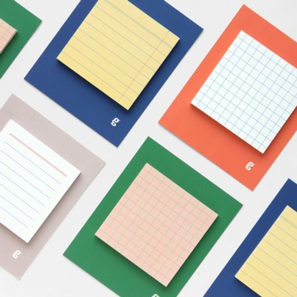 gongjang Square sticky pad _ urban (점착식 메모지) - 핫트랙스