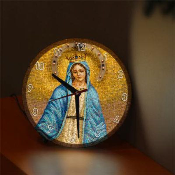 ggoomim nf695-LED시계액자25R_인자한성모마리아 - 핫트랙스