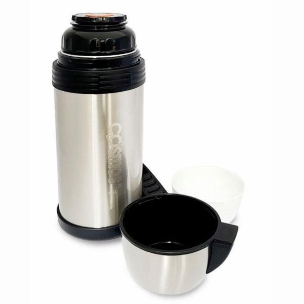 hplusmall 원터치버튼 보냉보온병 1.2L 실용적 보온통 보냉물병[ - 핫트랙스