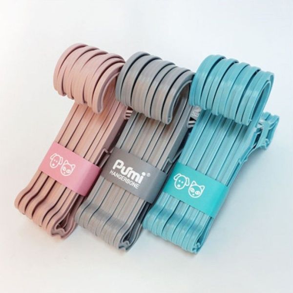 hplusmall 푸르미 강아지 옷걸이 핑크 10개입[WBCF55D] - 핫트랙스