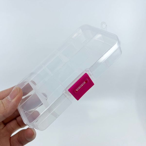 hplusmall 10구 비즈통 악세사리 보관 WCF9AD2 - 핫트랙스