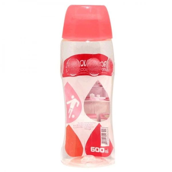 hplusmall 피크닉 뚜껑물병 휴대용물병 핑크 (600ml)(WC764D8) - 핫트랙스