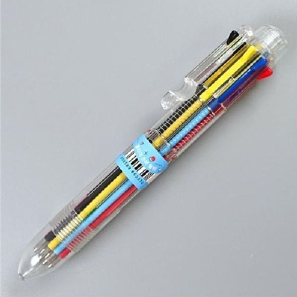 hplusmall (SM)(06014)1000클리어8색볼펜(F-3) - 핫트랙스