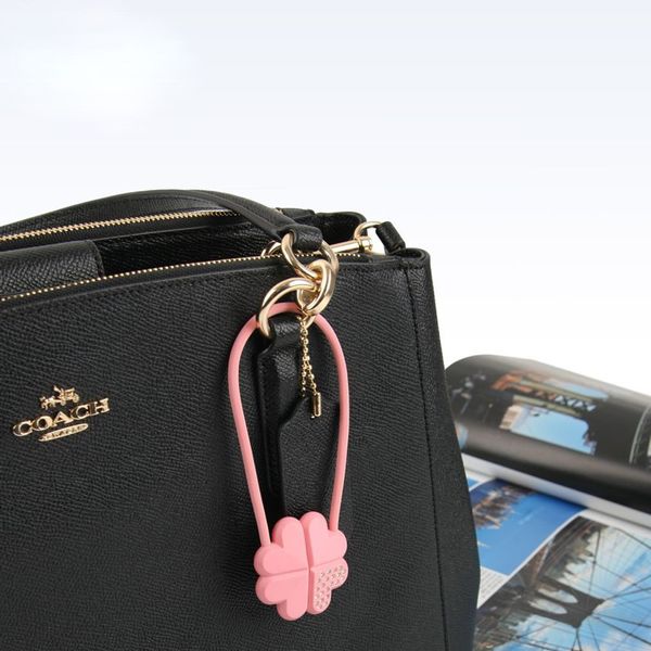 hplusmall 5핀 케이블 네잎클로버 키링 W56232C - 핫트랙스