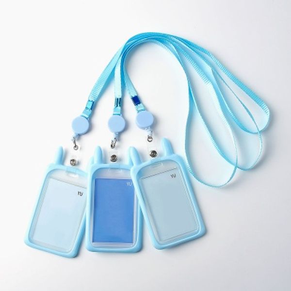 shoppingplan 토끼 목걸이 사원증 3p세트 목걸이명찰 학생증 - 핫트랙스
