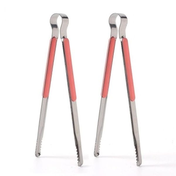 hplusmall DT 2p세트 주방용품 주방 집게 집개 캠핑 요리용 스텐 - 핫트랙스