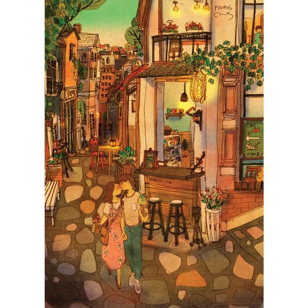 hplusmall 2000피스퍼즐 퍼엉-키스 WB06B0C - 핫트랙스