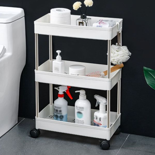 hplusmall 3단 이동식 틈새선반폭22c WE3A414 - 핫트랙스